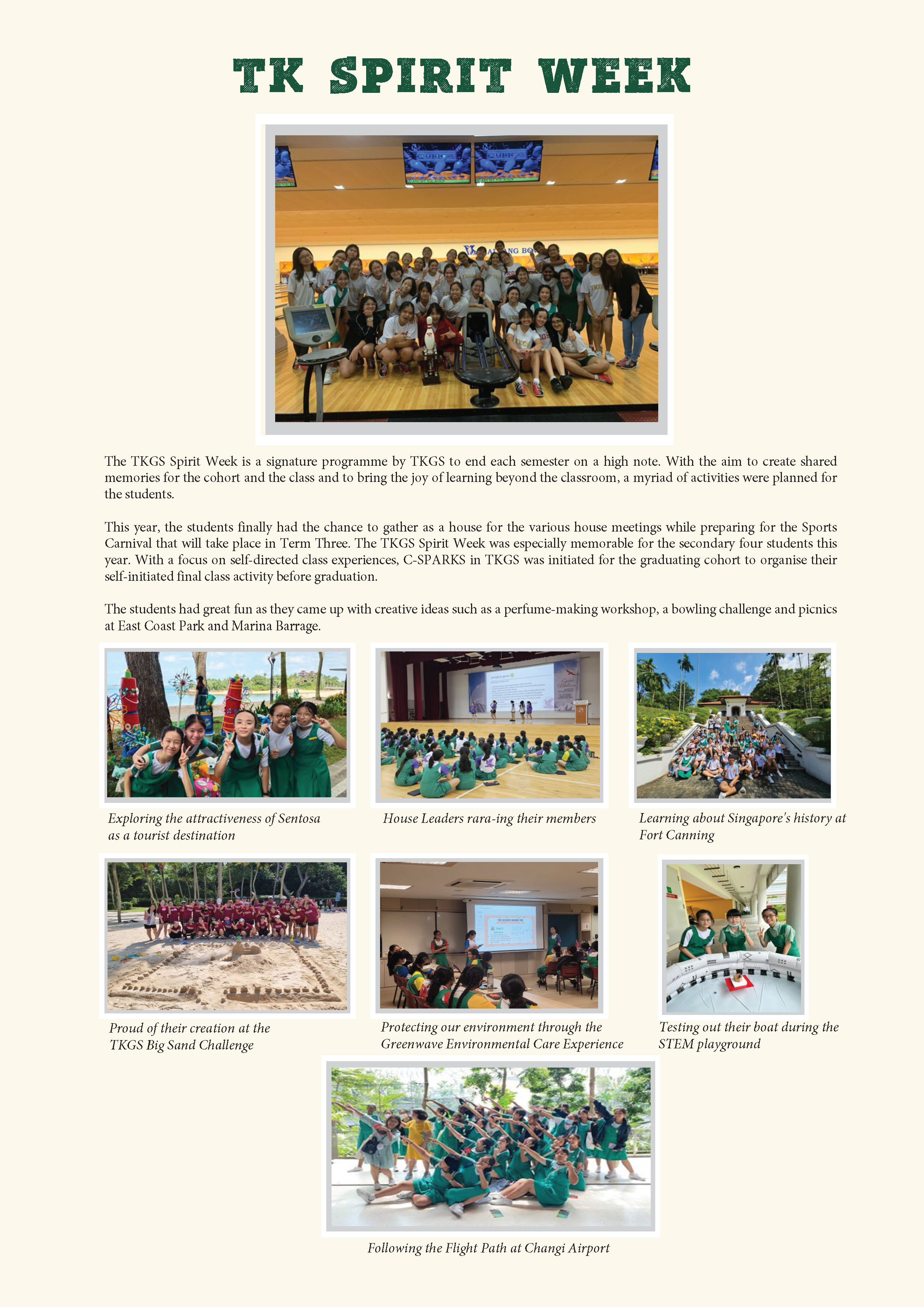 Key School Events