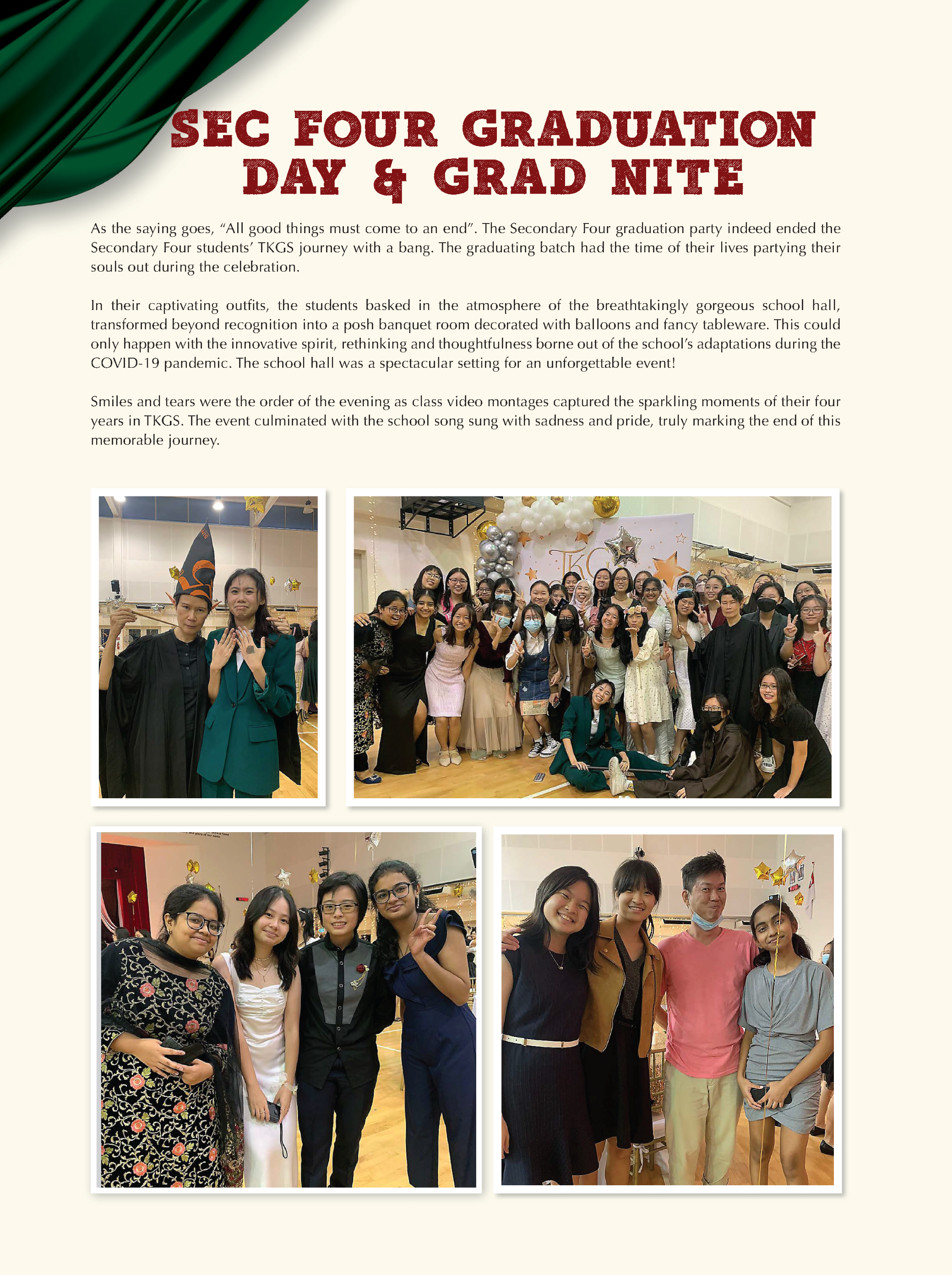 Key School Events